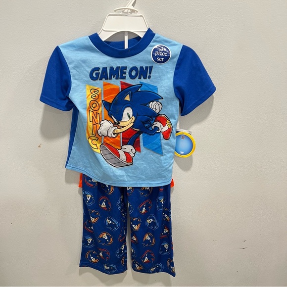 Sonic Editions | Pajamas | Sonic The Hedgehog Blue Kids Pajamas Set ...